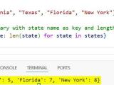 Python Dictionary Comprehension