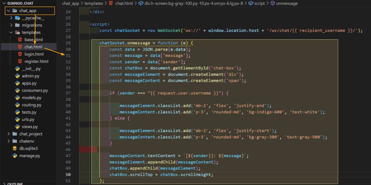 How To Build Chat App In Django