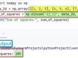 Numpy Sum Of Squares In Python 6 Methods
