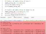 Create An Empty Array Using Numpy In Python