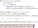 Python Program For Selection Sort