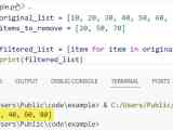 How To Remove Multiple Items From List In Python