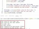How To Swap Two Numbers In Python Using Function