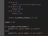 Write A Program To Check Whether A Number Is Prime Or Not In Python