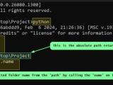 How To Get The Current Folder Name In Python
