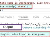 How To Remove A Substring From A String In Python