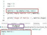 How To Create Empty Matrices In Python 5 Easy Methods