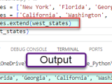 Append One List To Another In Python Without Nesting
