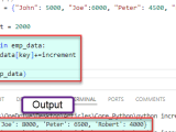 How To Increment Value In A Python Dictionary
