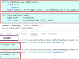 Find An Armstrong Number Using Recursion In Python