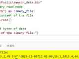 How To Read A Binary File In Python