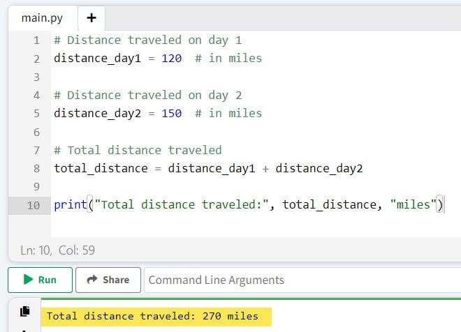 How To Add Two Variables In Python?