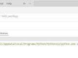 Python Hello World Program In Visual Studio Code