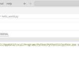 Python Hello World Program In Visual Studio Code