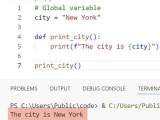 How To Access Variables Outside A Function In Python