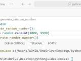 How To Generate Random 4 Digit Numbers In Python