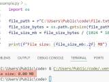 How To Get The File Size In Mb Using Python