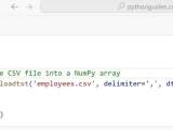 How To Read A File Into An Array In Python
