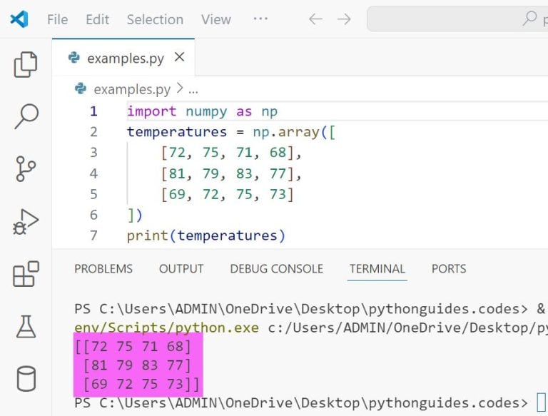 How To Initialize A 2D Array In Python?