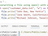 How To Overwrite A File In Python