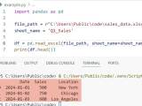 How To Read An Excel File In Python