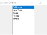 How To Create And Customize Listboxes In Python Tkinter