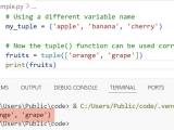 How To Fix Typeerror Tuple Object Is Not Callable In Python
