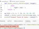 Binary Search In Python