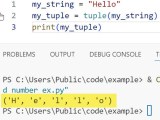 Convert String To Tuple In Python