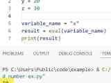 Convert String To Variable In Python