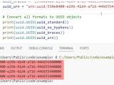 How To Convert String To Uuid In Python