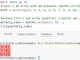 Reshape An Array In Python Using The Numpy Library