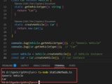 Define Typescript Static Methods