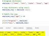 How To Copy A Dictionary In Python