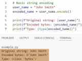 Python Strings Encode Method