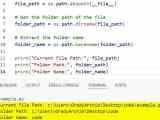How To Get The Current Folder Name In Python