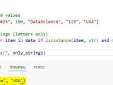 Extract Strings From A List In Python