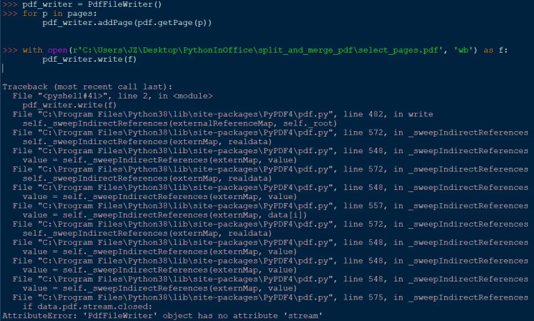 Split And Merge Pdf Files Using Python Python In Office