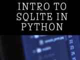 Introduction To Sqlite In Python Pythonista Planet