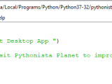 How To Create A Desktop Application Using Python Pythonista Planet