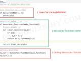 Decorators In Python Python Programming