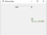 Spin Box In Tkinter Gui Programming Python Tkinter Tutorial