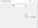 Spin Box In Tkinter Gui Programming Python Tkinter Tutorial