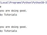 Input Output Python Exercises With Solution