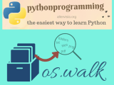 Os Walk Python Programming