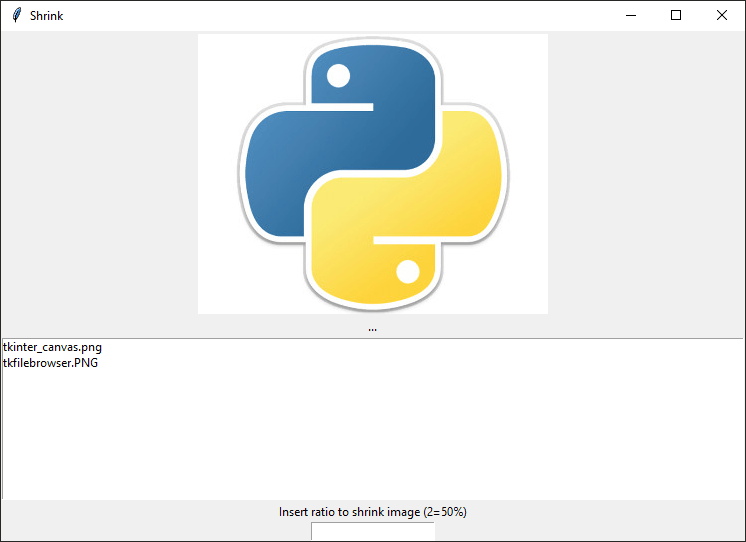 Tkinter And Python App To Resize Images Part 1 Python Programming
