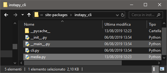 Instagram with instapy_cli: how to fix an error – python programming