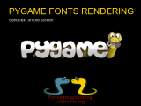 Pygame 4 Fonts And How To Center Them Python Programming