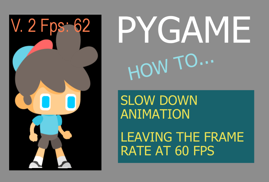 Pygame animation of a sprite v. 1.3 – python programming