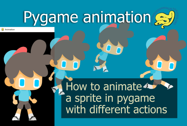 Pygame Sprite Animation update – python programming